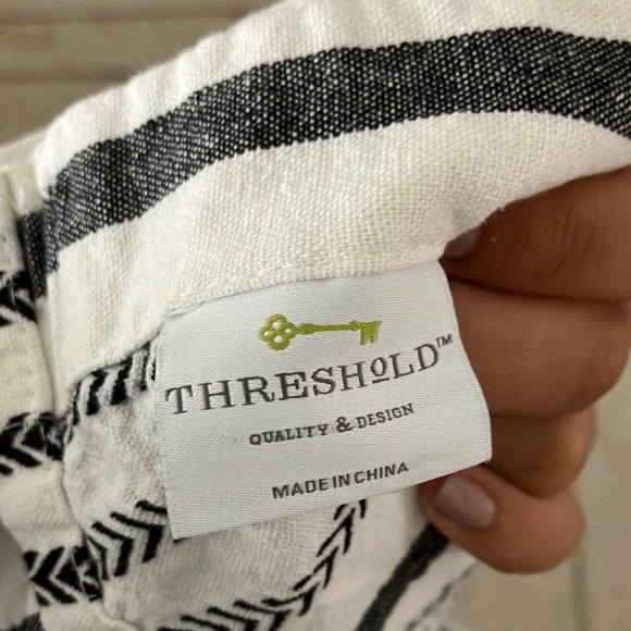 Threshold | Bath | 0 Cotton Shower Curtain | Poshmark